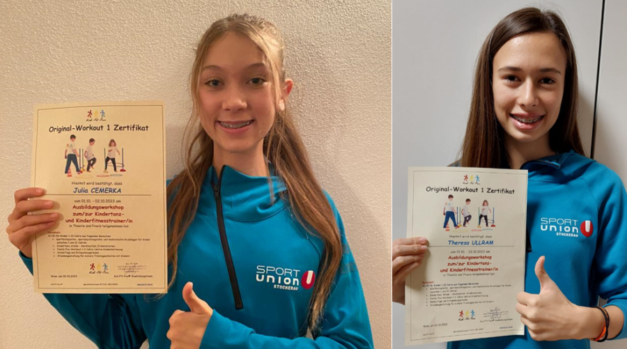 Unsere jüngsten Teammitglieder haben ihre erste Ausbildung erfolgreich ...